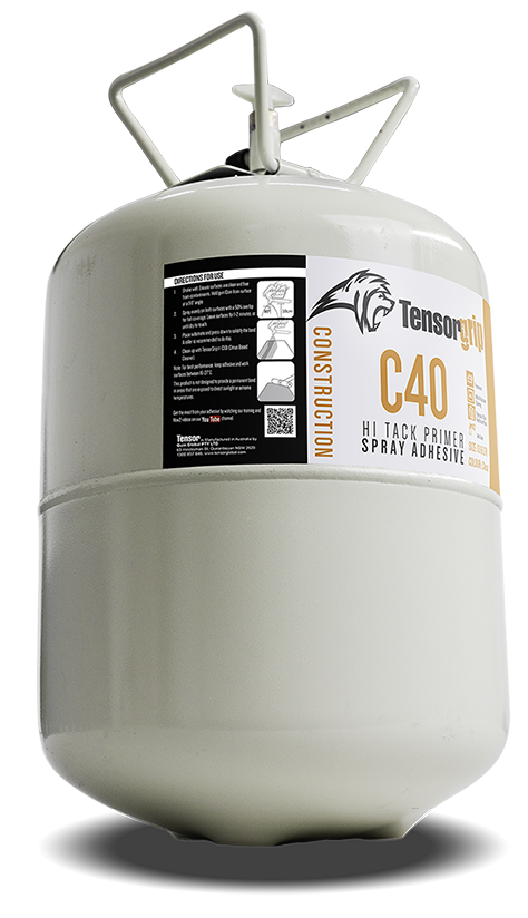 TensorGrip - C40 - Fast Dry High Grab Spray Adhesive